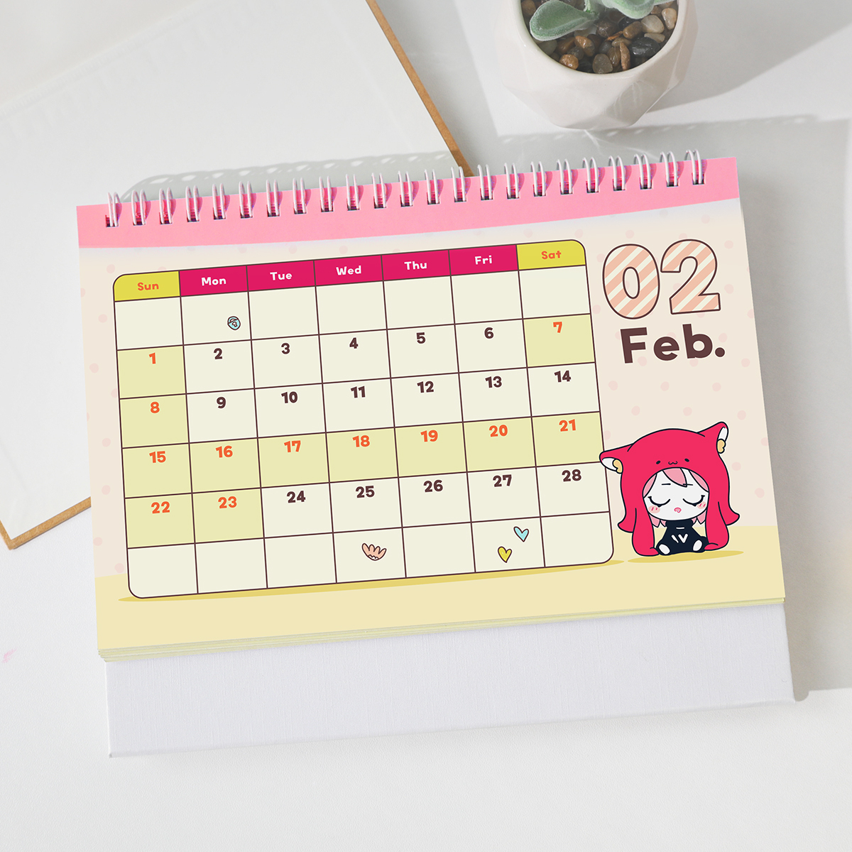 Custom Single-printing Calendar