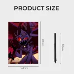 Lucifer Morningstar Demon form 🐍😈 | Hazbin Hotel s2 Poster by ...