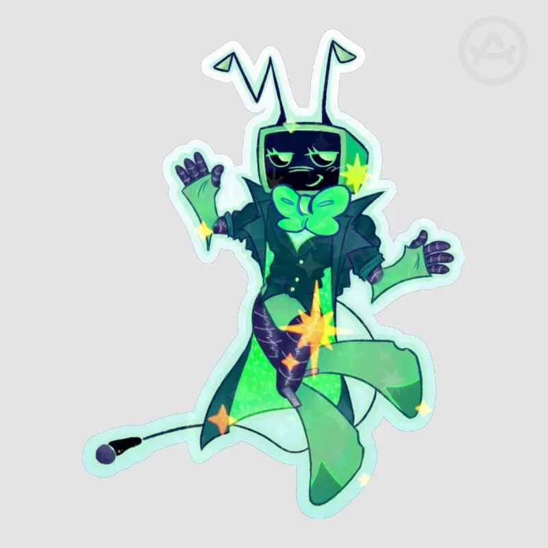 Vee Version 1 Sticker by kizzy kaz - ACGGOODS