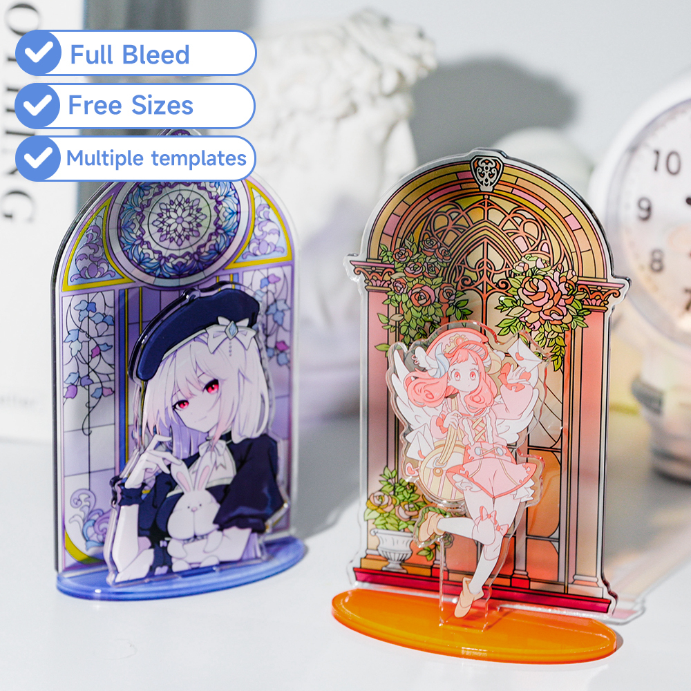 Custom Stained Glass Acrylic Standee