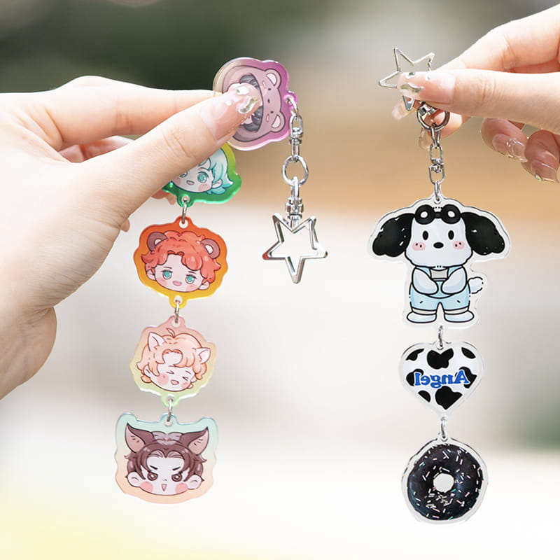 Custom Connection Acrylic Keychains