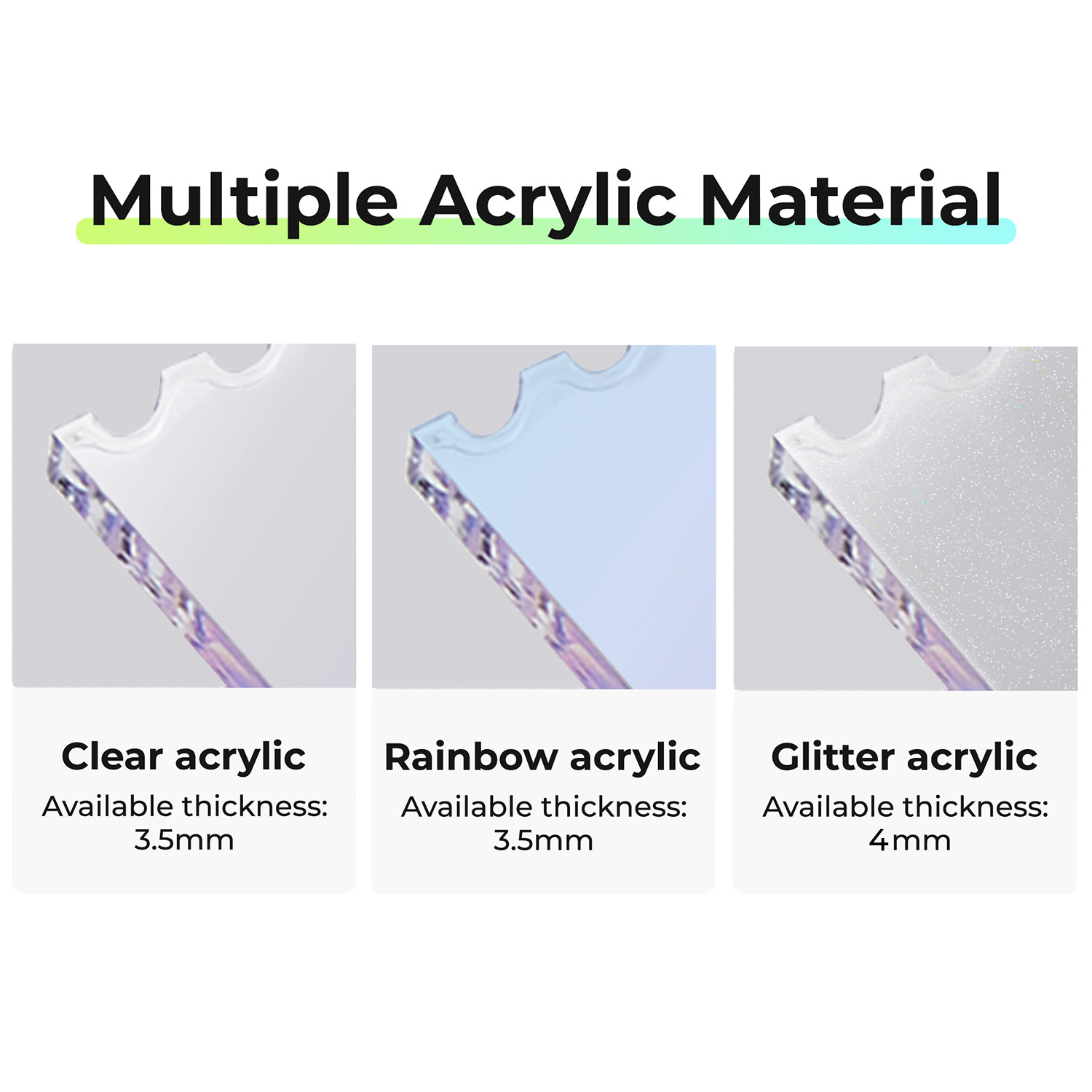 Custom Stained Glass Acrylic Standee