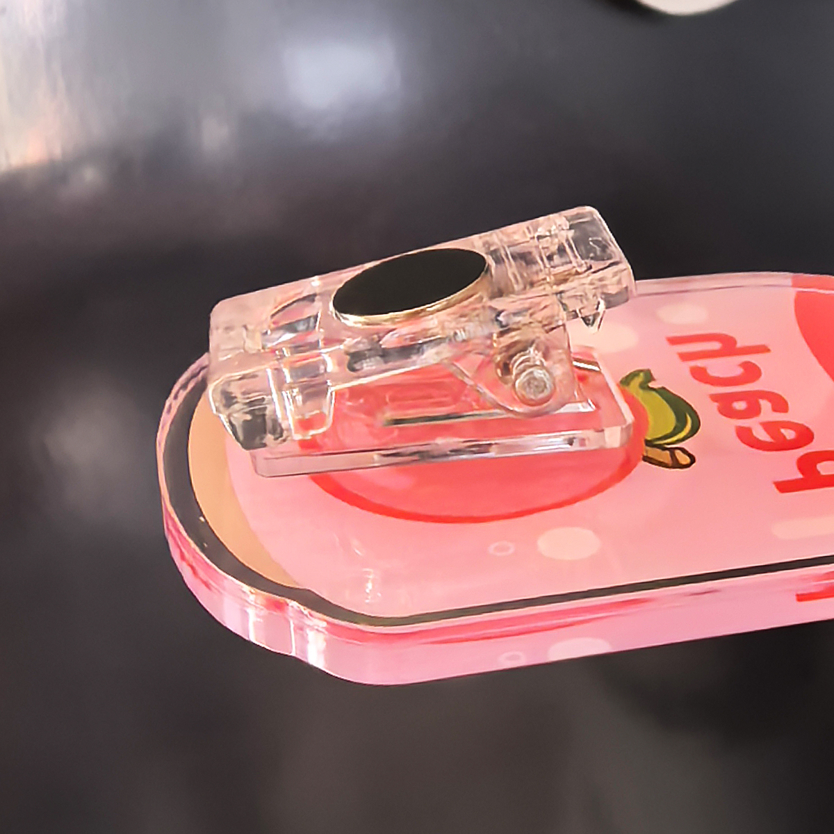 Custom Acrylic Fridge Magnet Clip