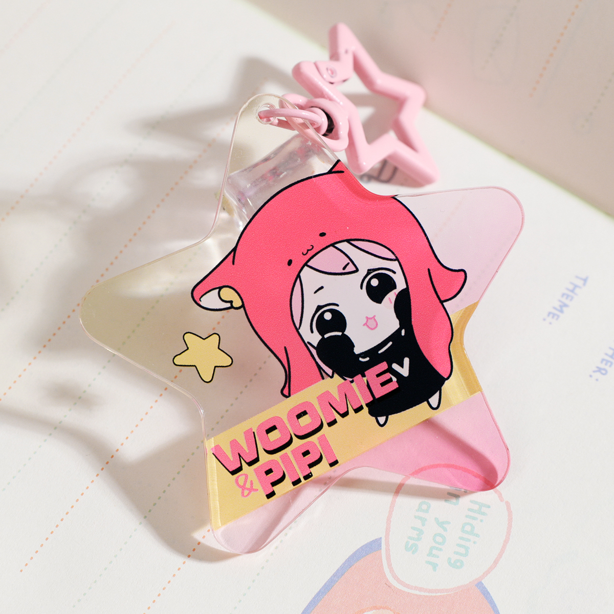 Custom Star Shape Acrylic Keychains