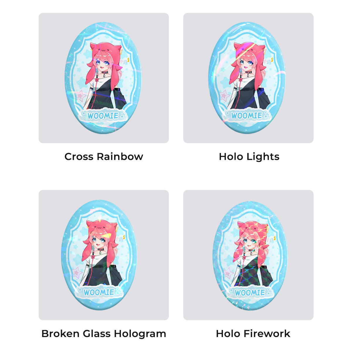 Custom Oval Badges
