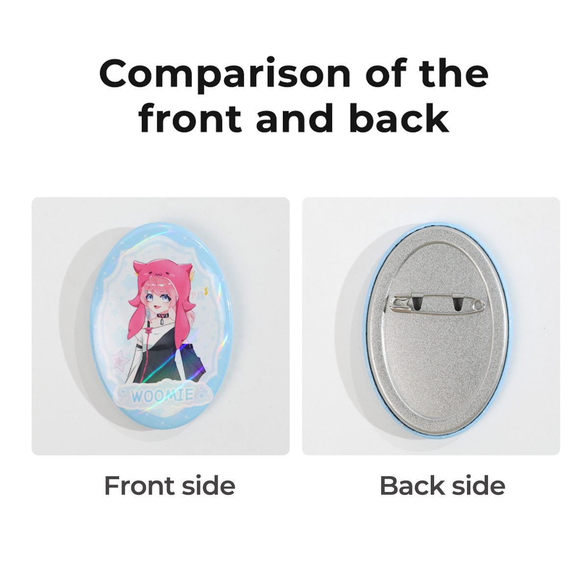 Custom Oval Badges