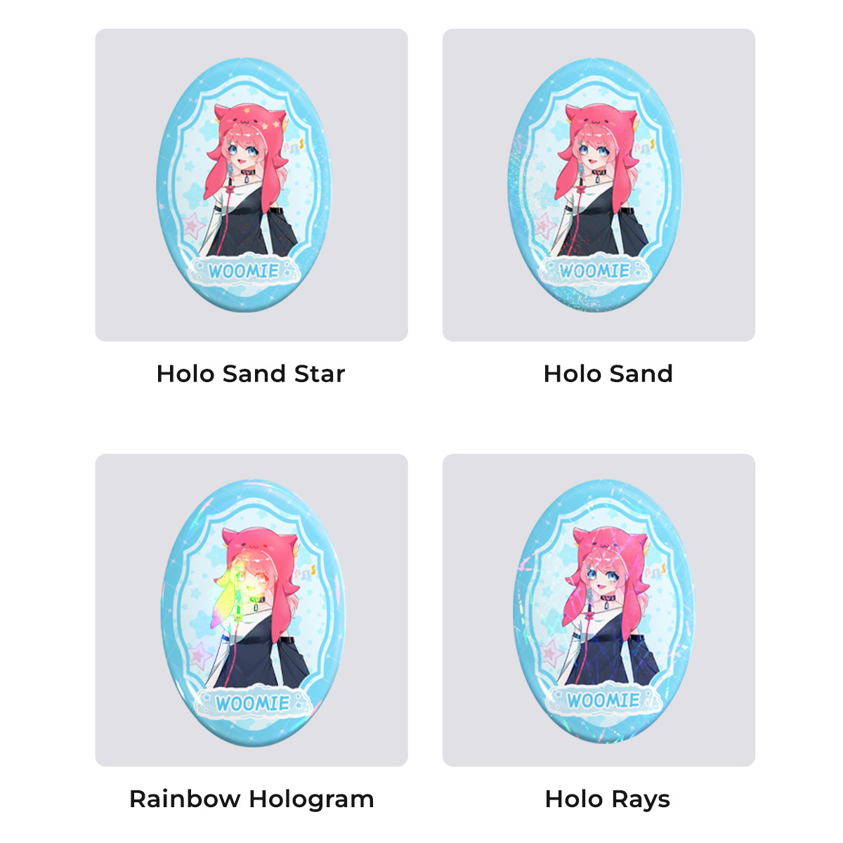 Custom Oval Badges