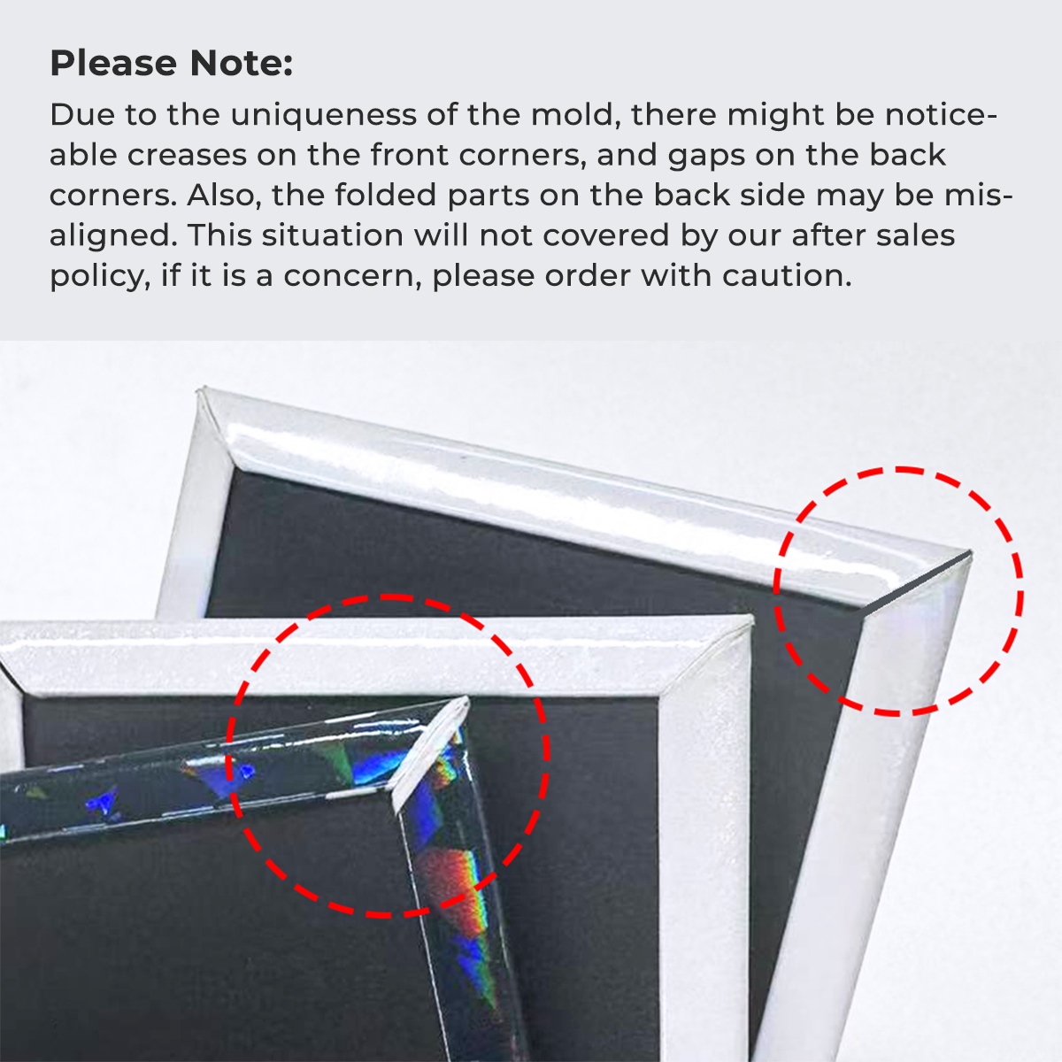 Custom Right Angle Rectangular Badges