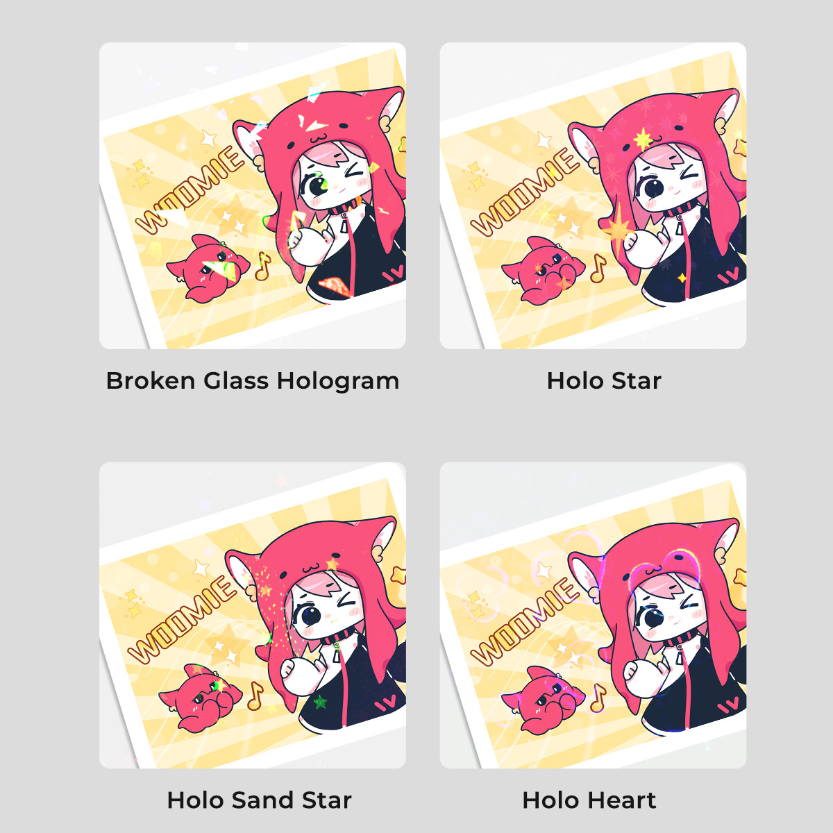 Custom Rectangular Die Cut Stickers