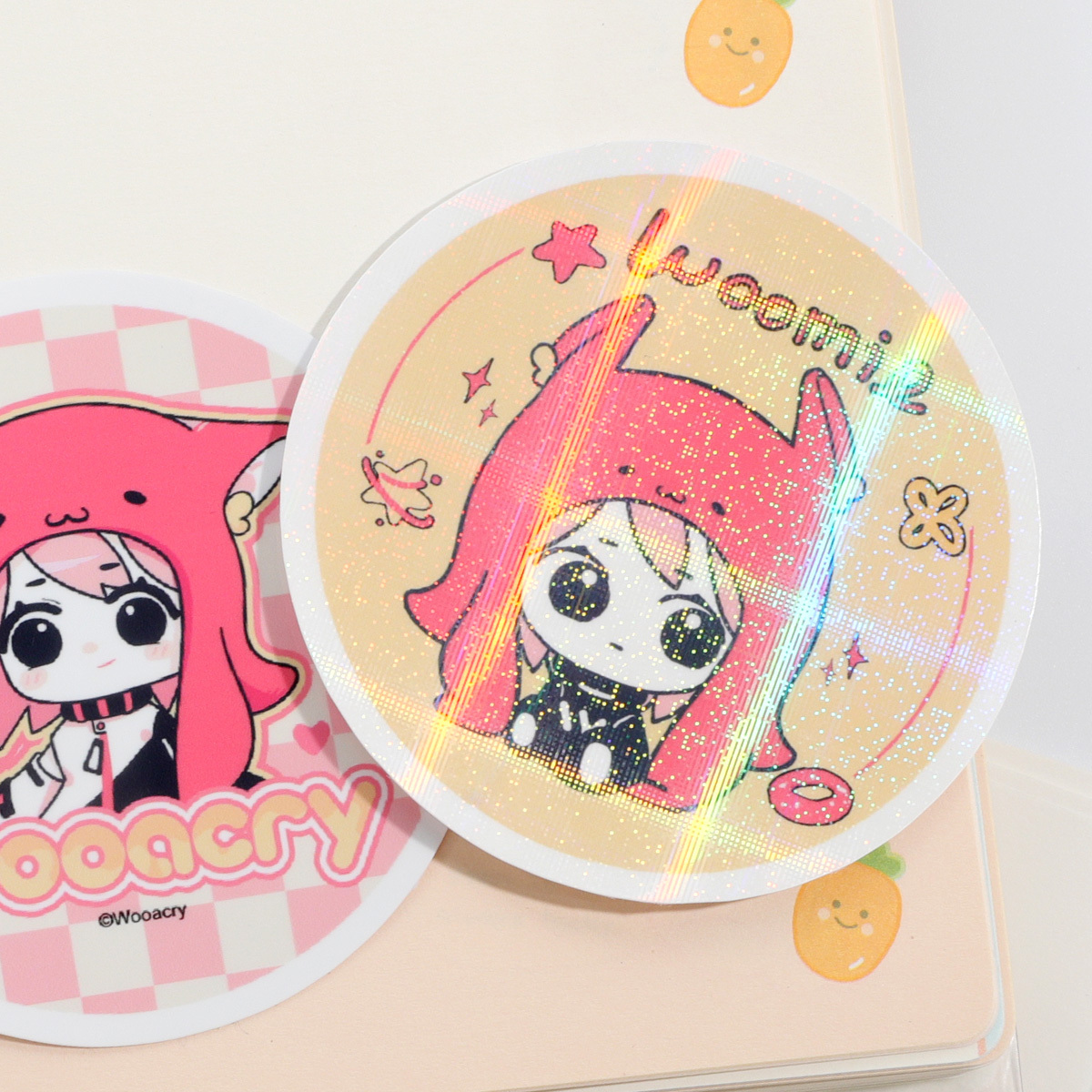 Custom Round Die Cut Stickers