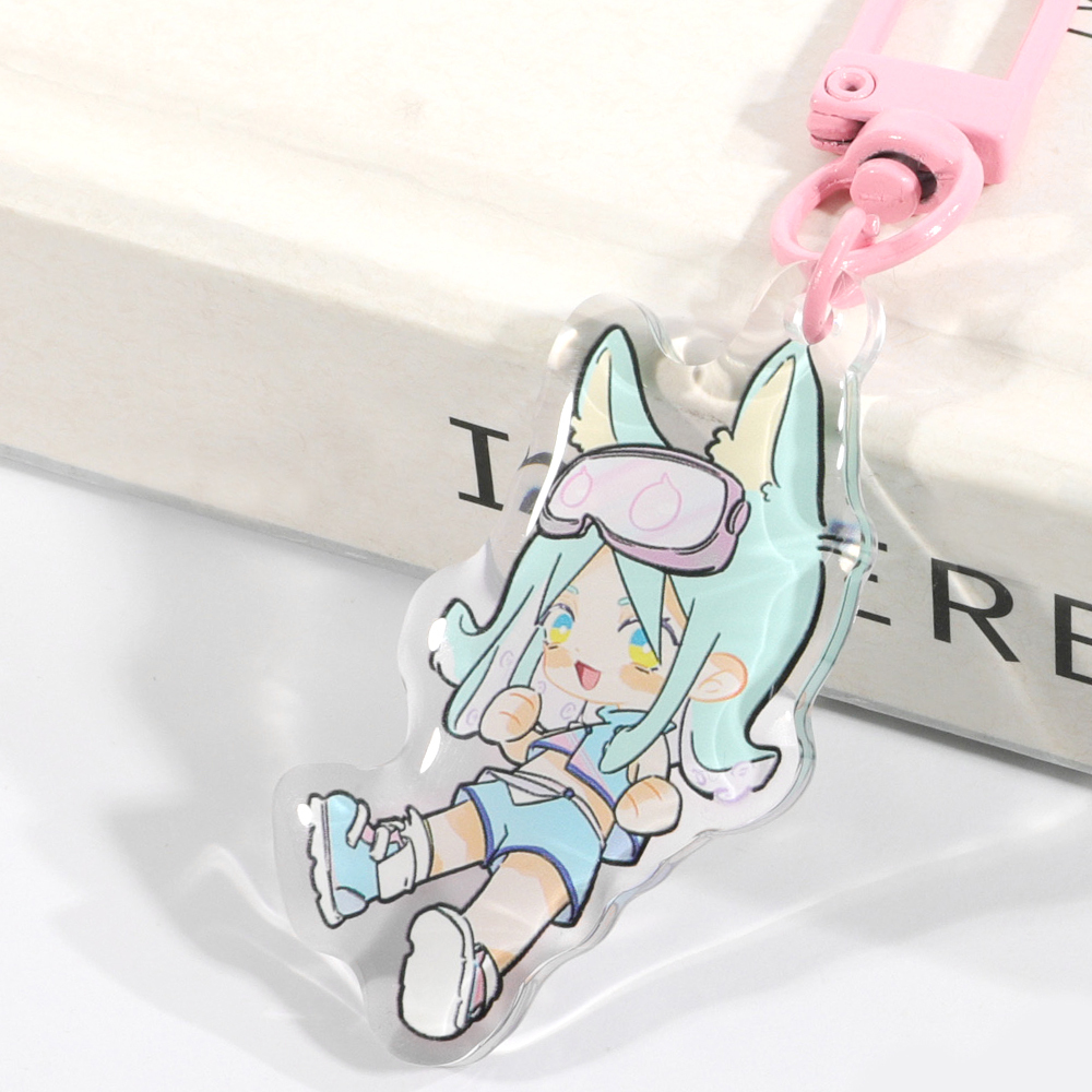 Custom Epoxy Clear Acrylic Keychains
