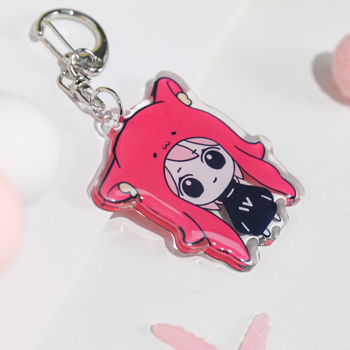 Custom Epoxy Clear Acrylic Keychains