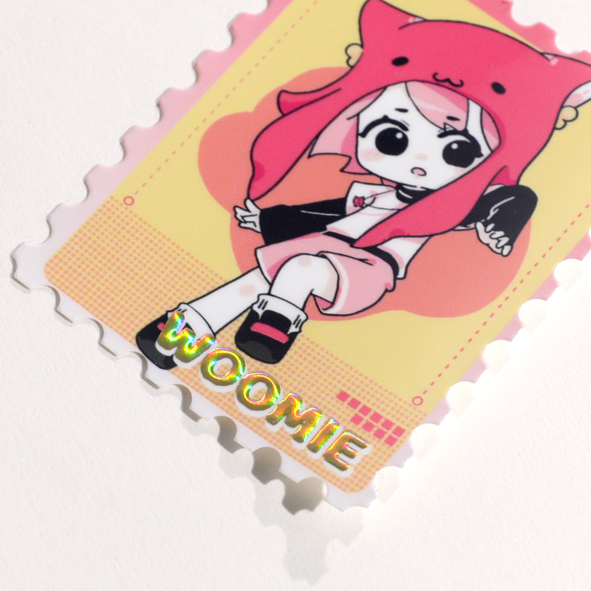 Custom Hot Stamping Stamp Stickers