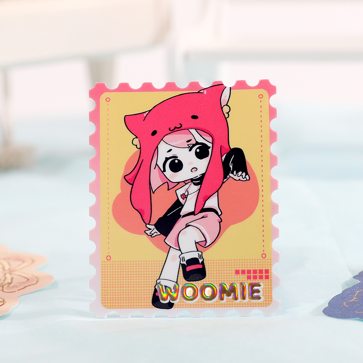 Custom Hot Stamping Stamp Stickers