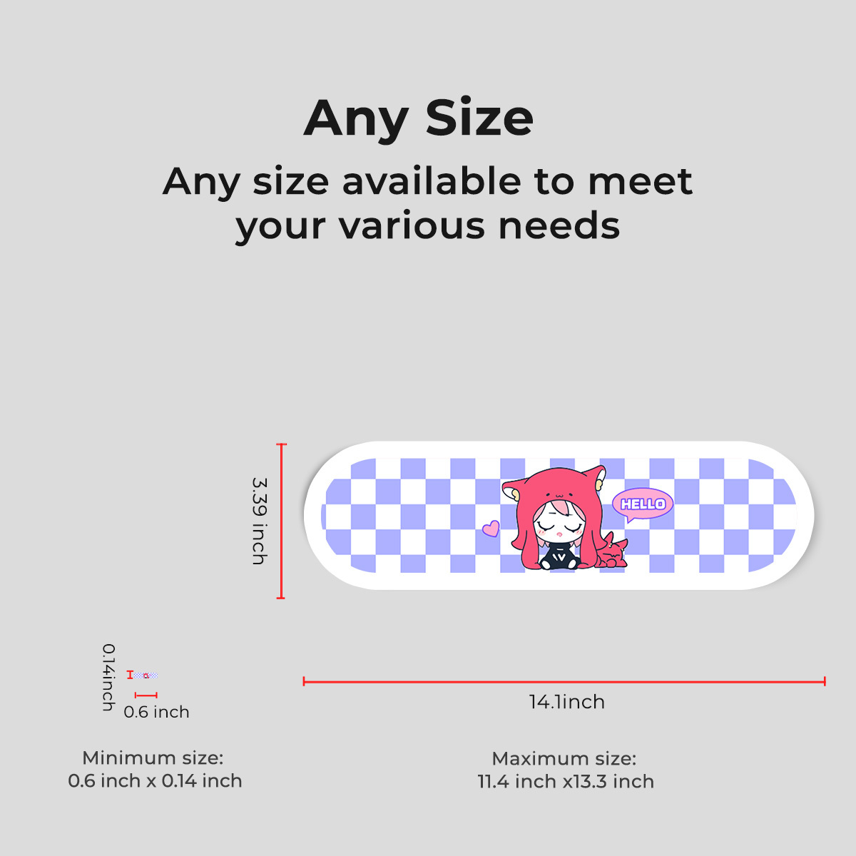 Custom Band Aid Die Cut Stickers