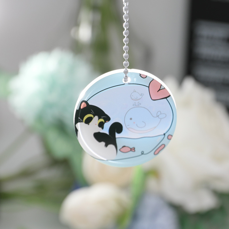 Custom Magic Mirror Perspective Acrylic Keychains