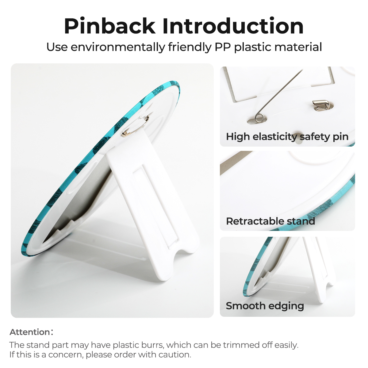 Custom Giant Badge Display Stand