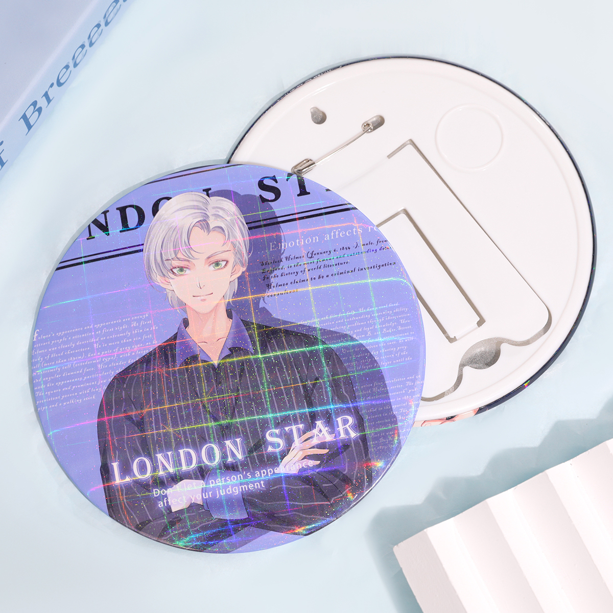 Custom Giant Badge Display Stand