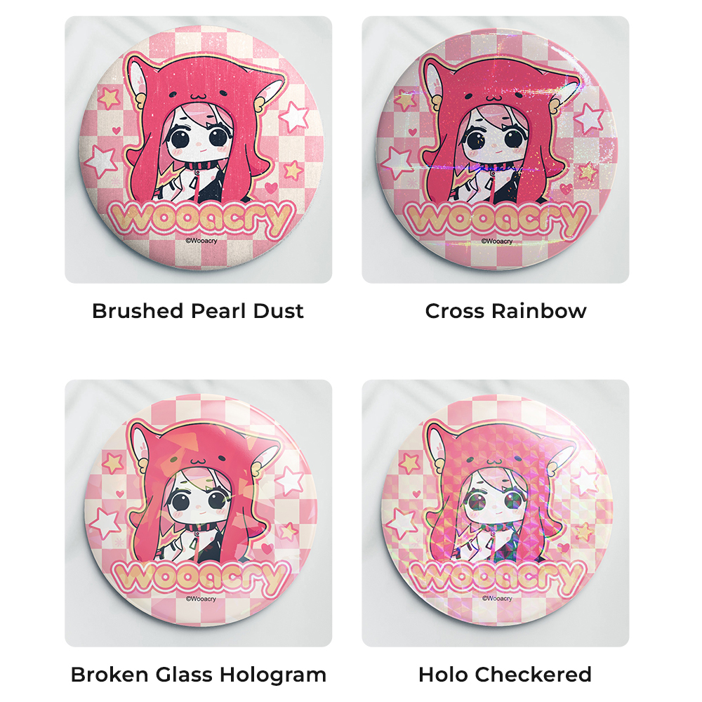 Custom Round Badge With Chains