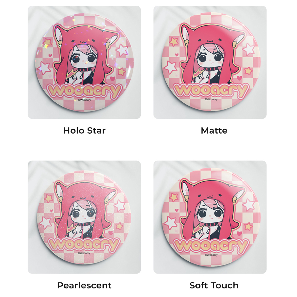 Custom Round Badge With Chains