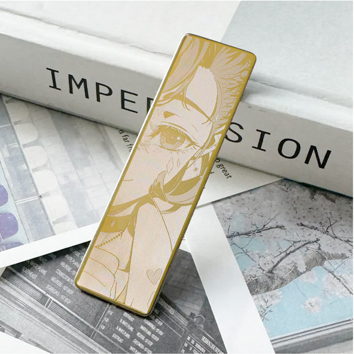 Custom Rectangle Metal Badge