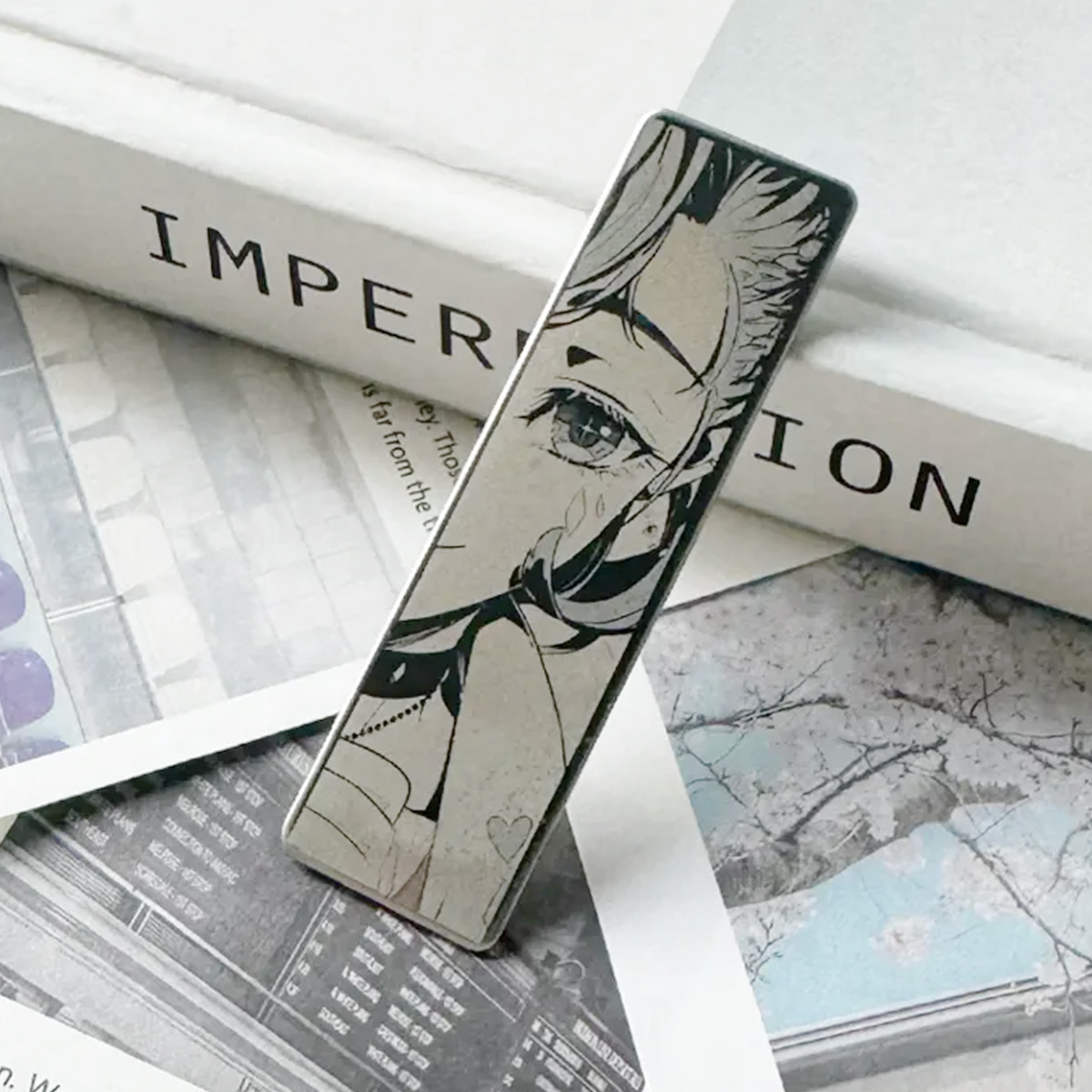 Custom Rectangle Metal Badge