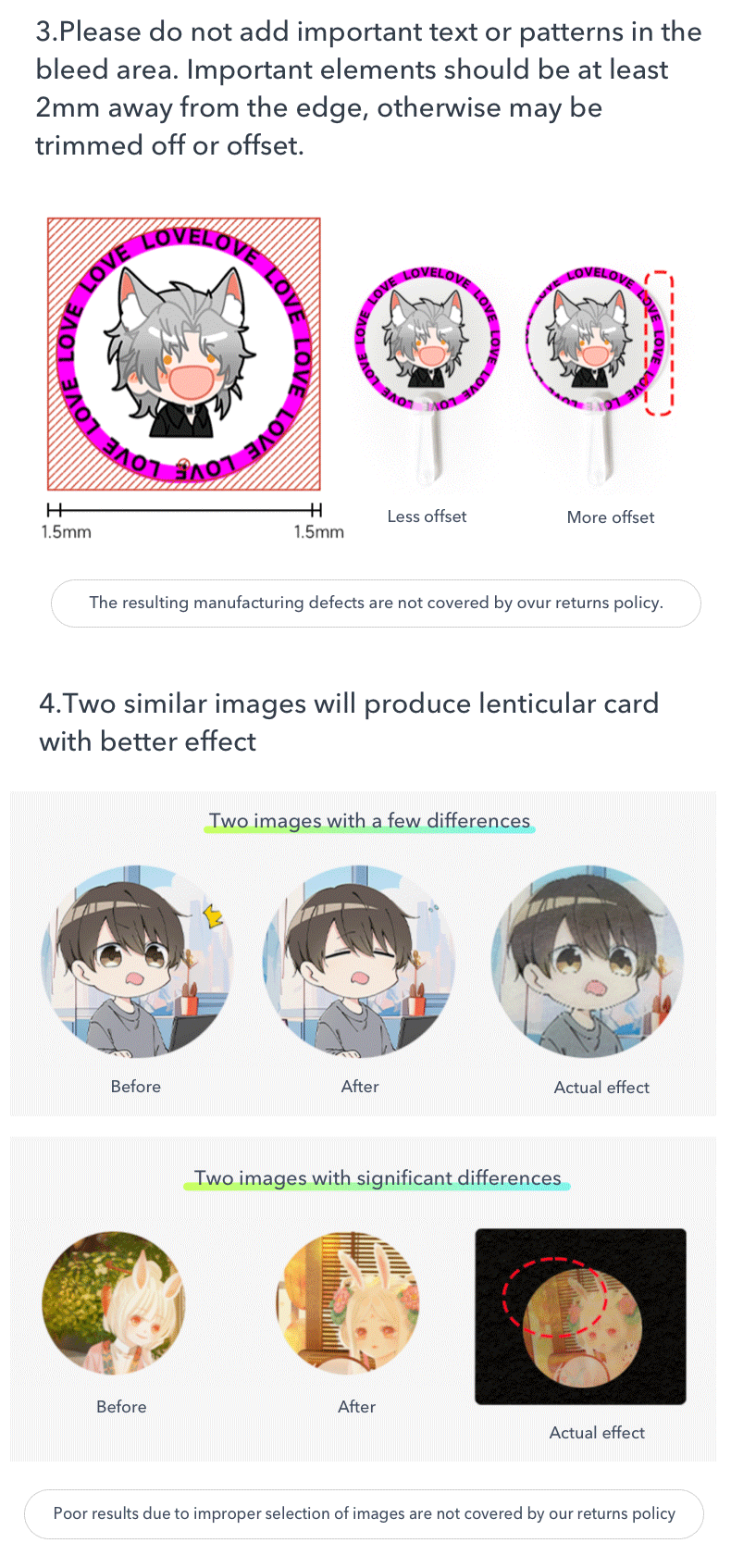 Custom Lenticular Fan
