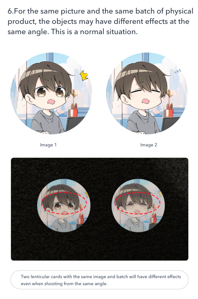 Custom Lenticular Fan