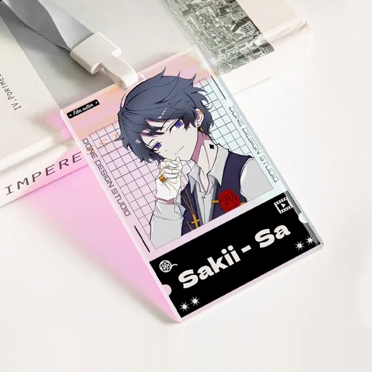 Custom Acrylic Work Card