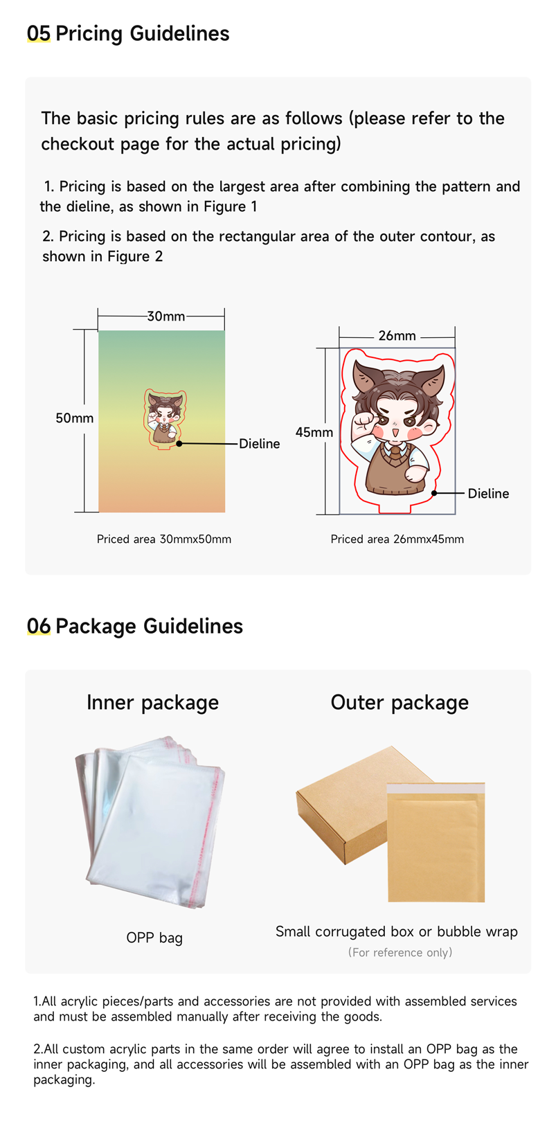 Custom Acrylic Badge Pendant