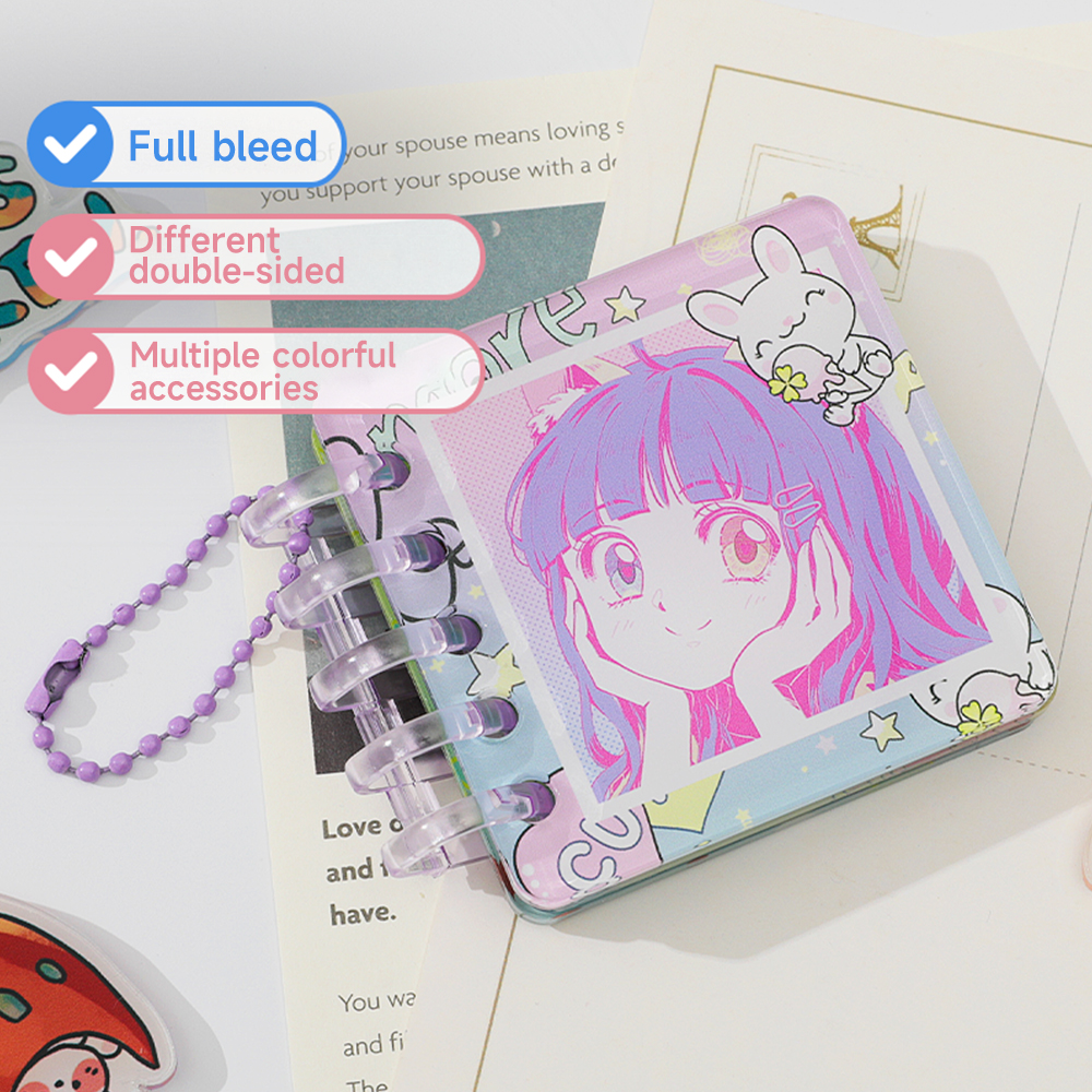 Custom Acrylic Spindle Notebook Pendant