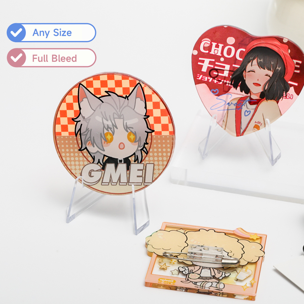 Custom Acrylic Badge