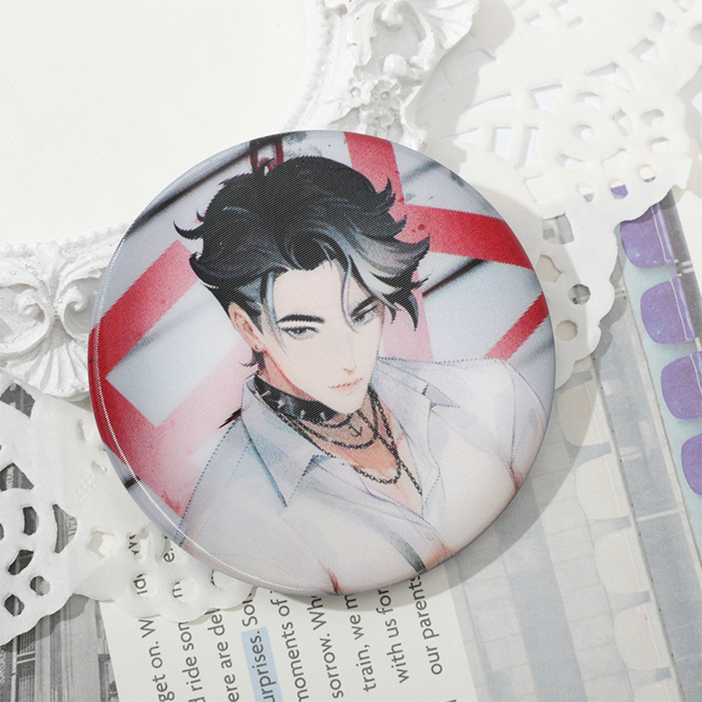 Custom Lenticular Round Badge